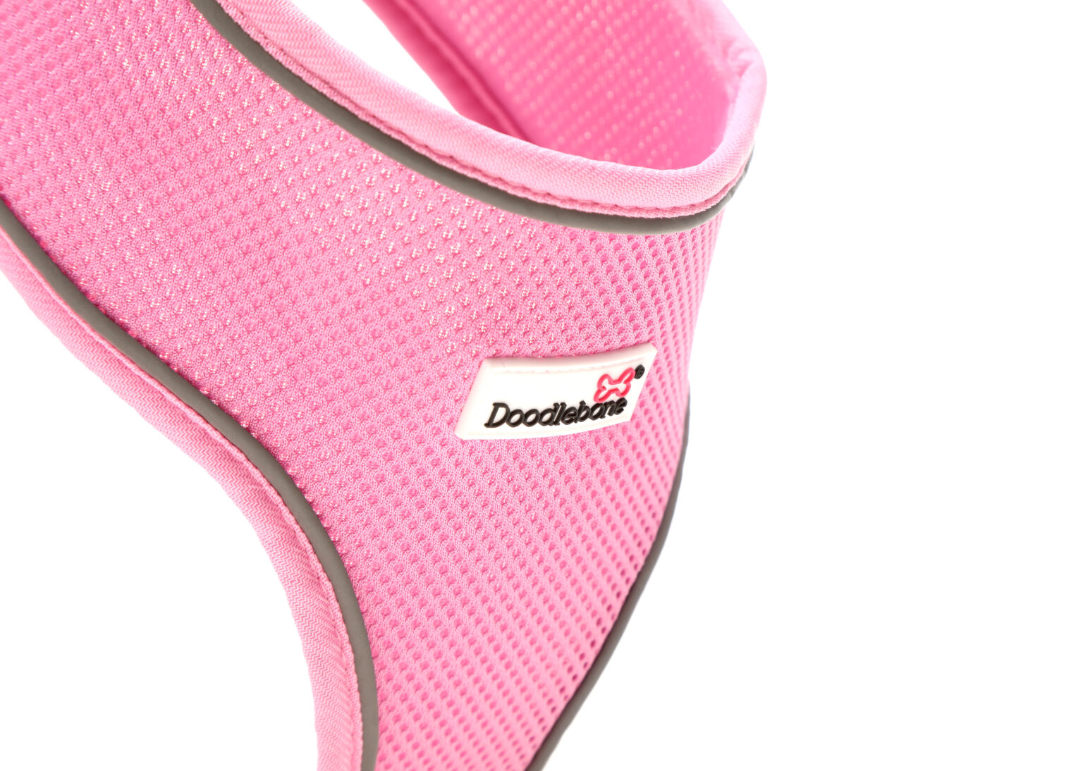 Doodlebone Light Pink Airmesh Dog Harness | The Lancashire Dog Company