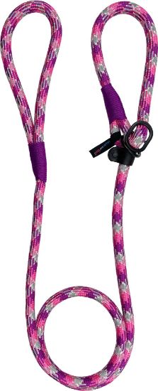 Hem and Boo Purple/Pink 150cm Rope Slip Lead | The Lancashire Dog Company