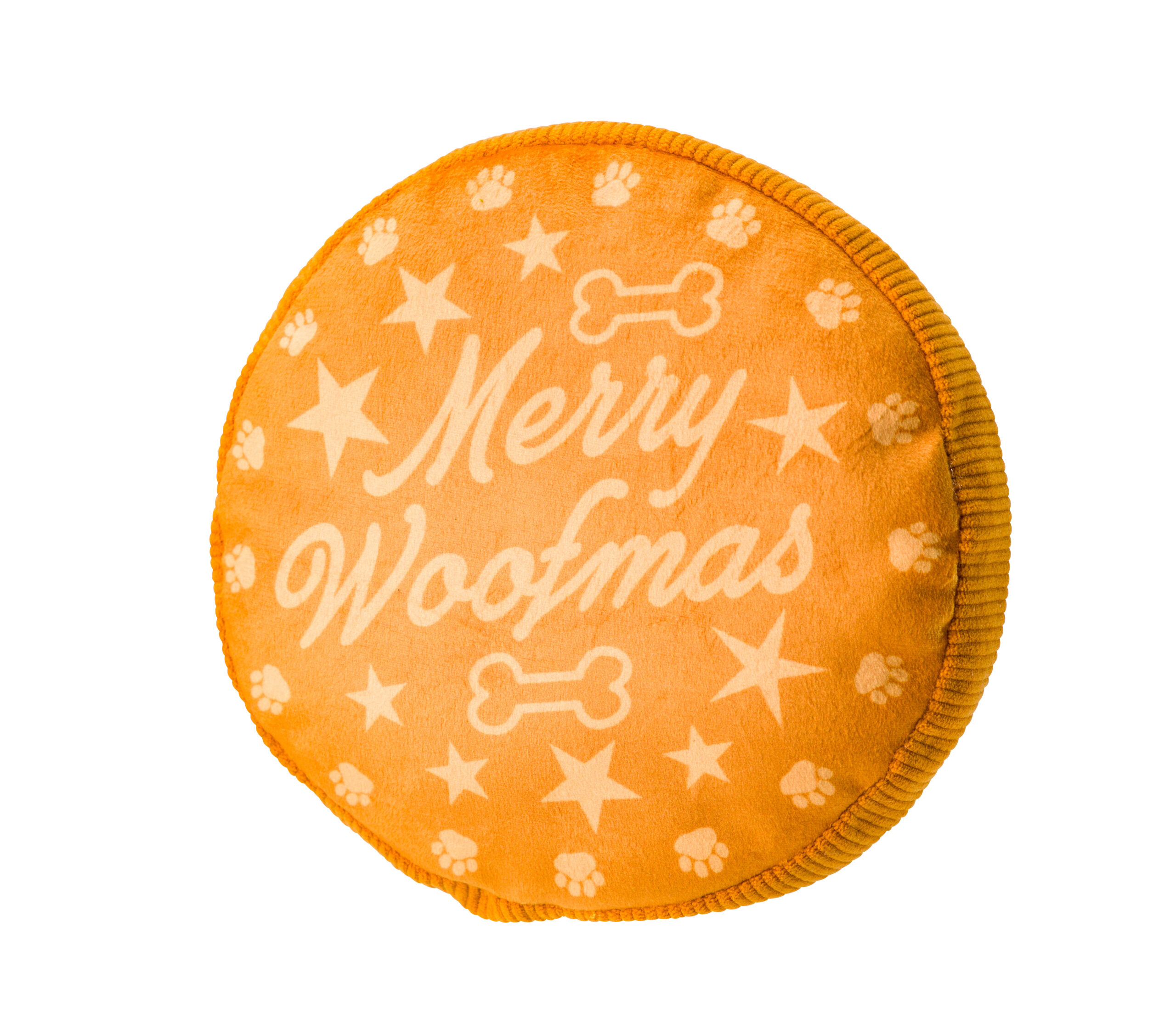 House of Paws Merry Woofmas Dog Toy – Gold Coin Toy for Dogs